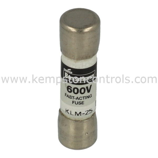 Bussmann KLM-25 BUSSMANN LIMITRON FAST ACTING FUSE - LOW VOLTAGE ...