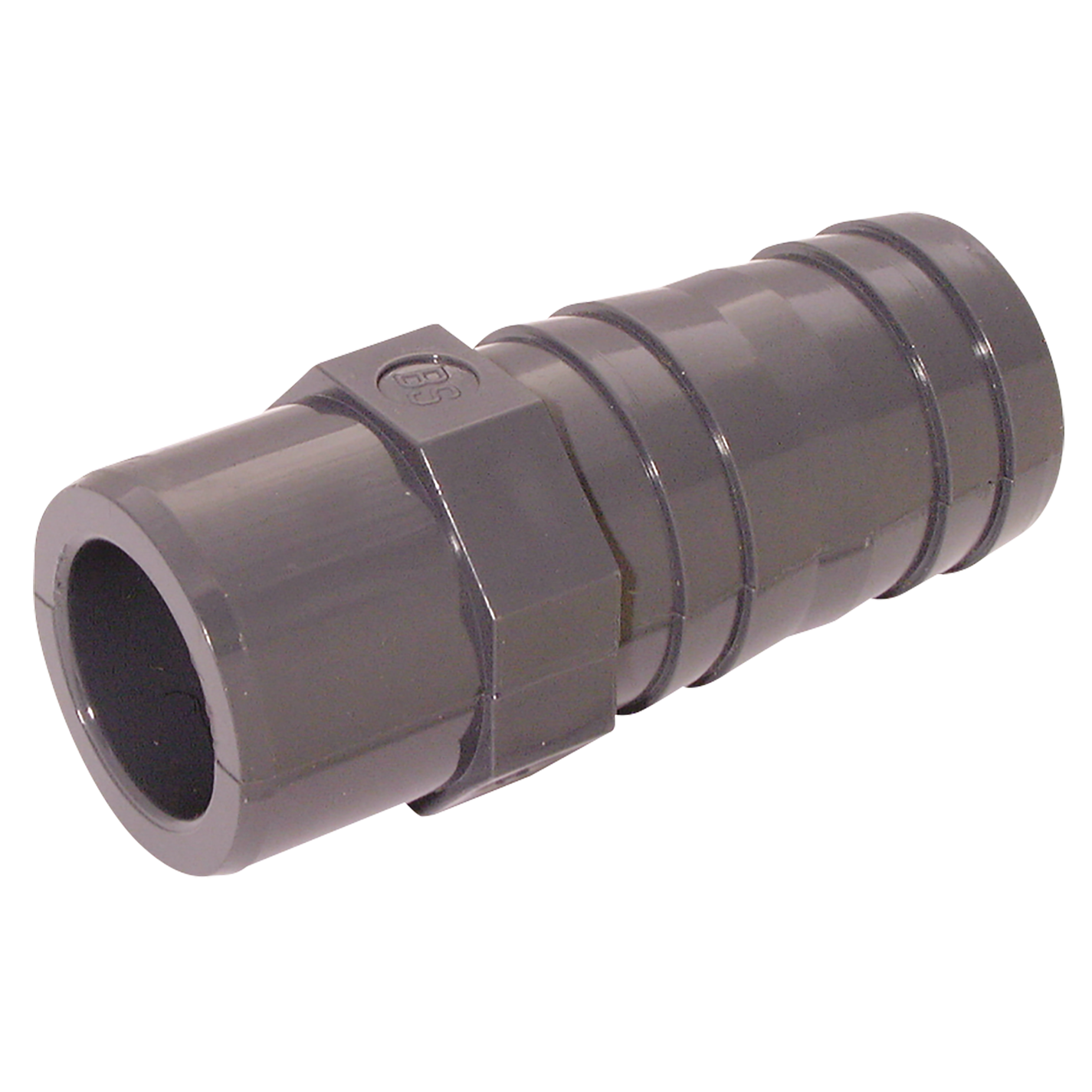 Comer HN63-12-UPVC COMER 1/2" ID X 20MM OD UPVC HOSE TAIL DARK GREY ...