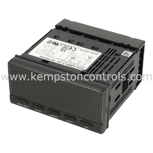 Omron K3MA-F-A2 24VAC/VDC OMRON FREQUENCY/RATE METER, DIN 96X48 MM, COLOR CHANGE DISPLAY, PULSE ...
