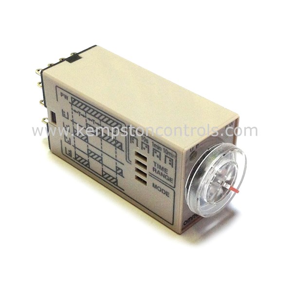 Omron H3YN-4 AC24 TIMER, PLUG-IN, 24VAC, 14 PIN, 4PDT, 0.1S TO 10 MIN SHORT TIME RANGE MODEL ...