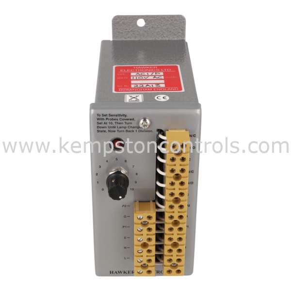 Hawker AC1/P HAWKER PANEL MOUNTING LEVEL CONTROLLER, ELECTRODE WIRING ...