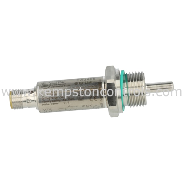IFM TA2405 IFM TEMPERATURE TRANSMITTER, 1XPT1000, ANALOGUE, IO-LINK, EL ...