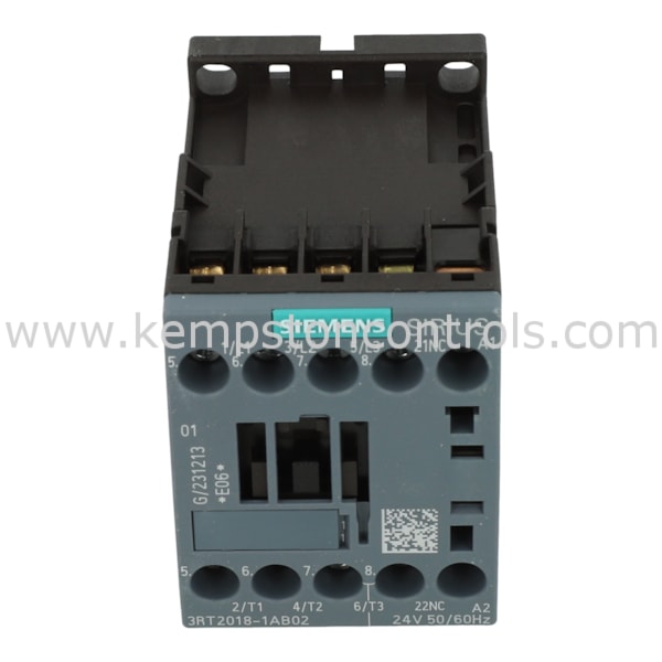 Siemens 3RT2018-1AB02 SIEMENS POWER CONTACTOR, AC-3 16 A, 7.5 KW / 400 ...