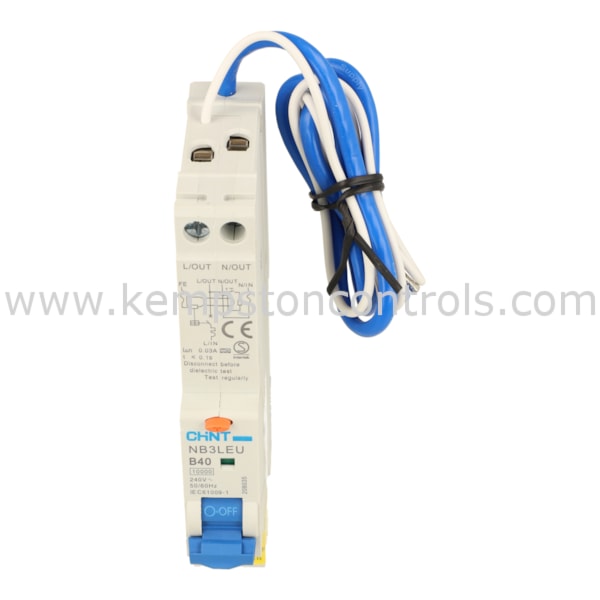CHINT NB3LEU-A-B40 CHINT RESIDUAL CURRENT OPERATED CIRCUIT BREAKER WITH OVER-CURRENT PROTECTION ...