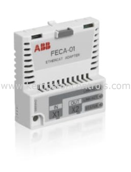 ABB FECA-01 ETHERCAT ADAPTER MODULE, FIELDBUS KIT, FIELDBUS MODULE | Kempston Controls