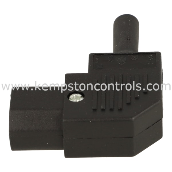 Bulgin PX0587/SE BULGIN SOCKET, IEC, RIGHT ANGLE, FREE | Kempston Controls