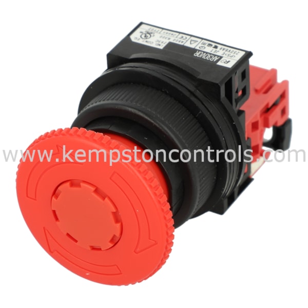 Fuji AR30V0R-01R FUJI PUSHBUTTON E-STOP PUSH-LOCK TURN-RESET (SOFT TOUCH 40MM DIA WHITE ARROW ...