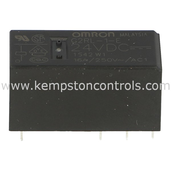 Omron G2RL-1-E 24DC OMRON PCB MOUNT POWER RELAY, 24V DC COIL, 16A SWITCHING CURRENT, SPDT ...