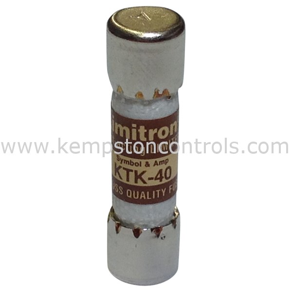 Bussmann KTK-40 LIMITRON FAST ACTING FUSE - Low Voltage - North ...