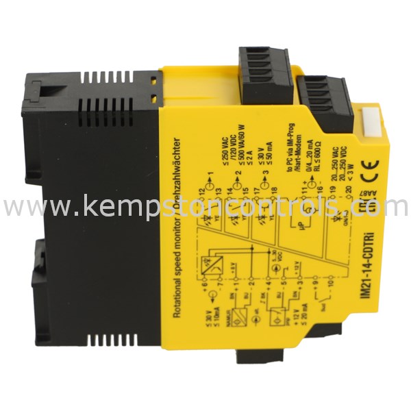 Turck Banner IM21-14CDTRI TURCK ROTATIONAL SPEED MONITOR 1-CHANNEL ...
