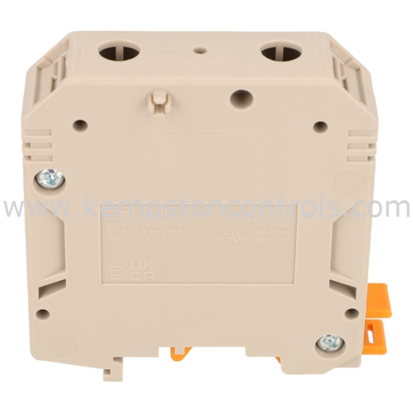Dinkle DK50 DINKLE 50MM DIN RAIL TERMINAL GREY | Kempston Controls