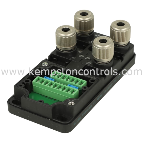 MURR 4927114 MURR PASSIVE-DI0° PLASTIC,4XM12,HARAX,CON. CAP WITH POTENT ...