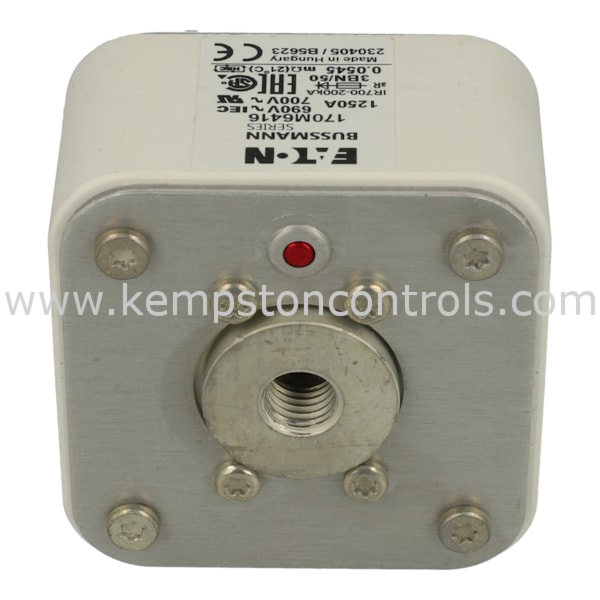 Bussmann 170M6416 BUSSMANN HIGH SPEED SQUARE BODY FUSE 1250A 660V 3B/50 ...