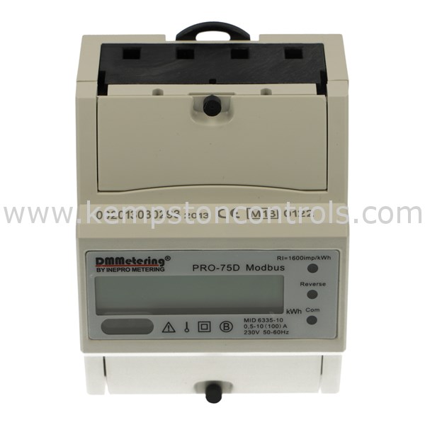 Other PRO-75D ENERGY METER, SINGLE PHASE, 2 WIRE, MODBUS MID | Kempston ...