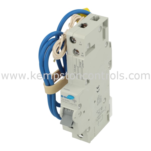 Terasaki TD3RCBO101630MA1BAC TERASAKI RCBO 1P 10KA B-16A 30MA AC ...