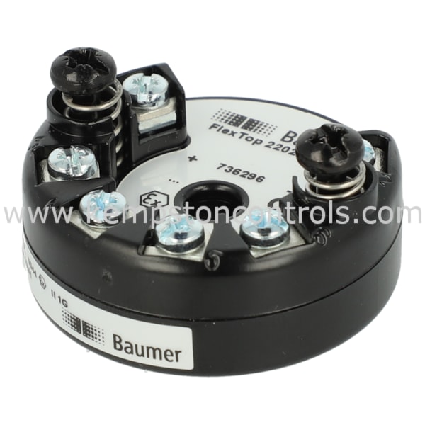 Baumer 2202-0002.0 BAUMER TEMPERATURE TRANSMITTER, 0.0-30S, 4-20MA, 2 ...