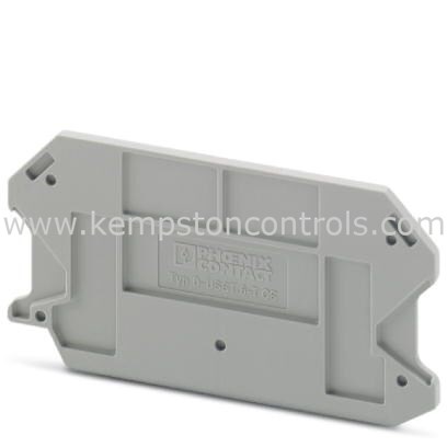 Phoenix 3070369 PHOENIX END COVER, LATERAL OPENINGS, 82X2.2X41.7MM ...