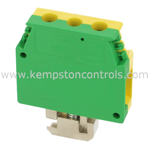 Cabur TE.16/D CABUR EARTH TERMINAL BLOCK 16MM FOR 32MM G RAIL ...