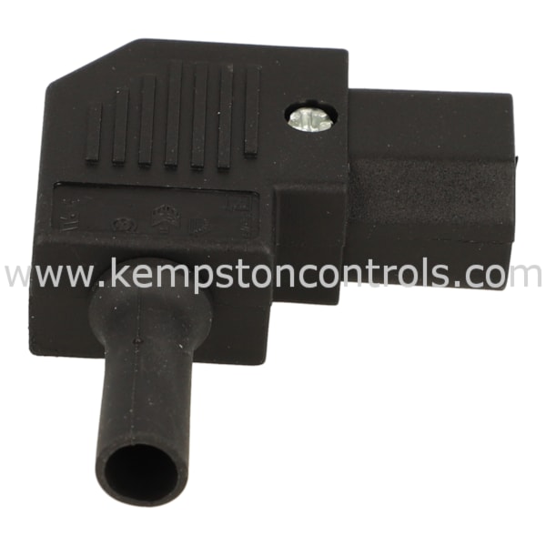 Bulgin PX0587/SE BULGIN SOCKET, IEC, RIGHT ANGLE, FREE | Kempston Controls