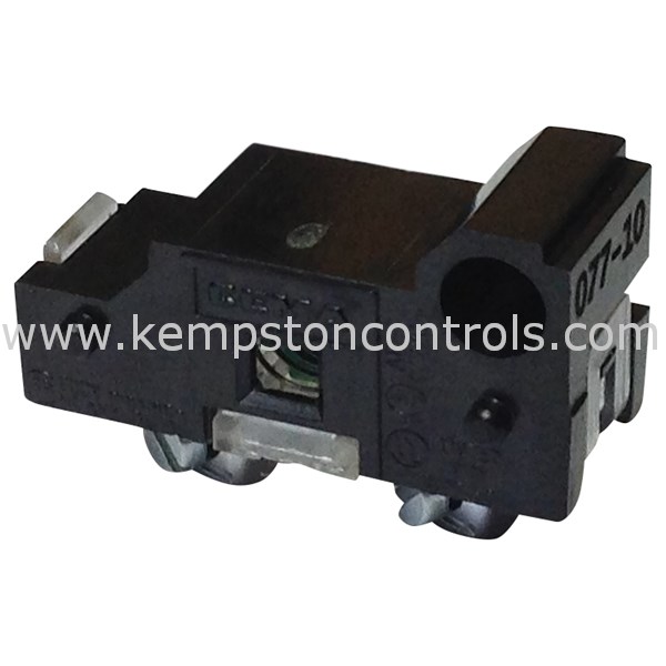 GE 077-10 GE AUXILIARY CONTACT BLOCK 1NO | Kempston Controls