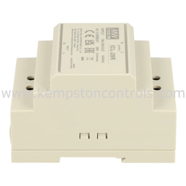 Meanwell ICL-28R MEANWELL AC DIN RAIL INRUSH CURRENT LIMITER, 48A ...