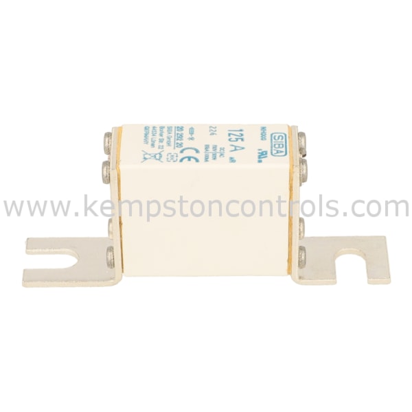 Siba 2029220.125A SIBA FUSE LINK, 125A, NH000 , 0.7 KV (DC), 100 KA ...