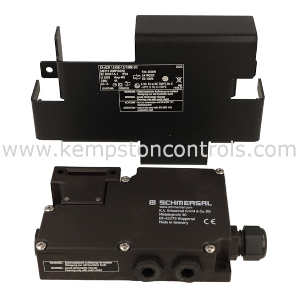 Schmersal EX-AZM 161SK-12/12RK-3D SCHMERSAL SOLENOID INTERLOCK, EX ZONE ...