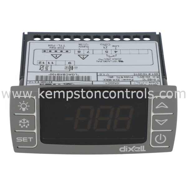 Dixell DIXL773 DIXELL ELECTRONIC CONTROLLER WITH SENSOR, 20 AMP, 12VDC ...