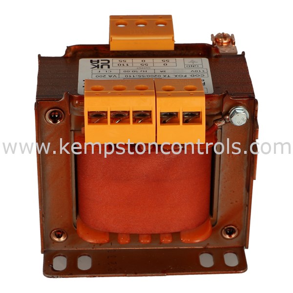 Foxtam FOX.TX 0200-3 FOXTAM TRANSFORMER 55VAC & 110VAC OUTPUT, 200VA ...