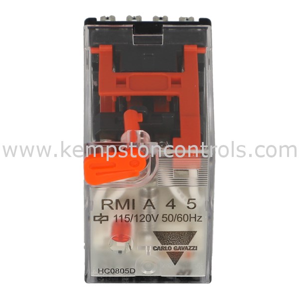 Carlo Gavazzi RMIA45115/120VAC CARLO GAVAZZI RELAY 14 PIN, 115/120VAC ...