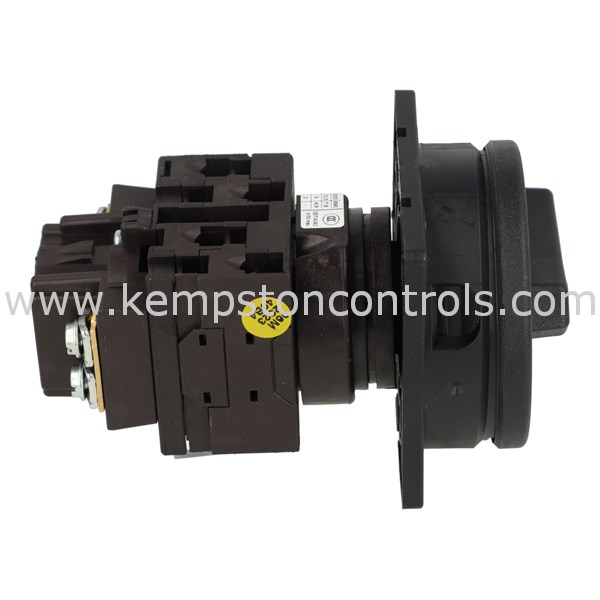 Eaton Moeller T0-2-1/EA/SVB-SW MOELLER MAIN SWITCH, 20A, FLUSH, 3 POLE, BLACK HANDLE, LOCKABLE ...