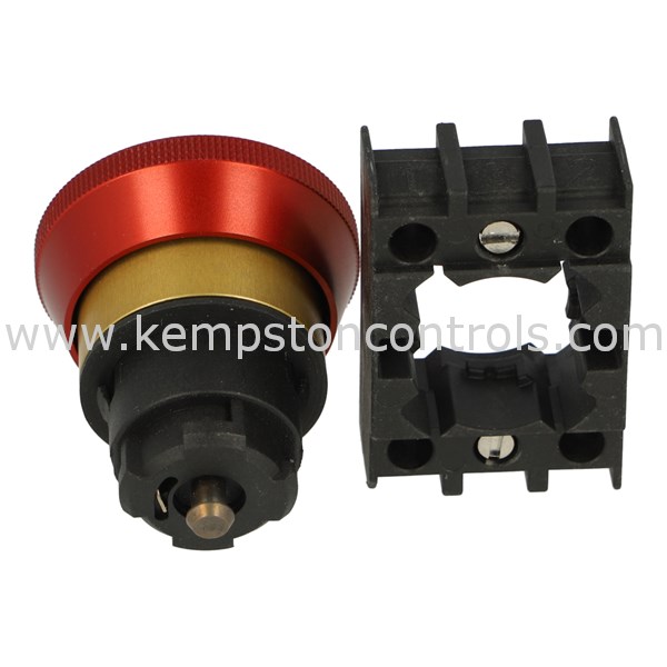 Schmersal EDRR40RT SCHMERSAL E/STOP BUTTON, 5MM ACTUATING STROKE, IP65 ...