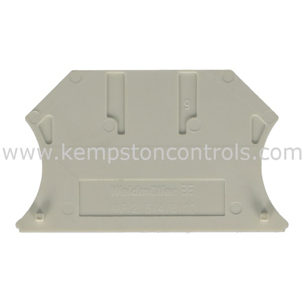 Weidmuller 1050090000 WEIDMULLER W SERIES, END PLATE, 33.5X56X1.5MM ...