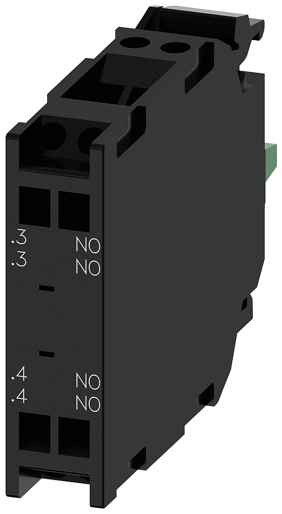 Siemens 3SB3403-0D SIEMENS ACTUATOR-/INDICATOR COMPONENT CONTACT BLOCK ...
