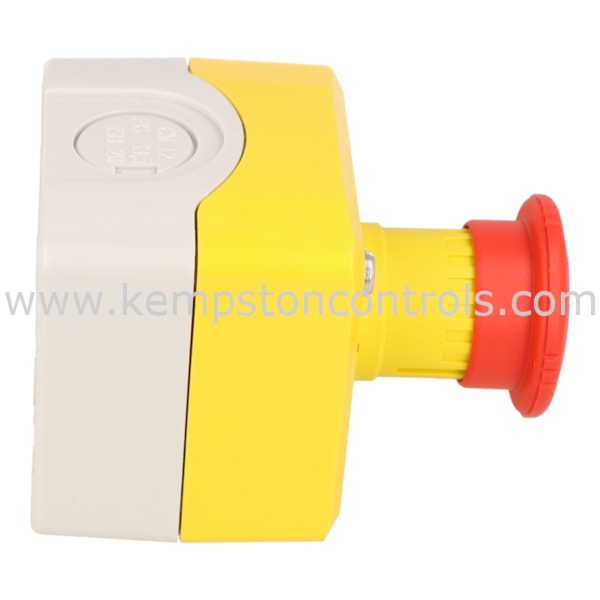 Schneider XALK178 SCHNEIDER ENCLOSED E-STOP, TWIST TO RESET, YELLOW ...
