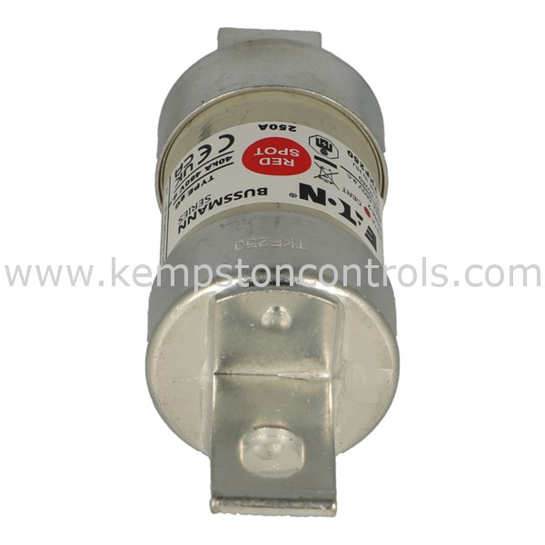 Bussmann TKF250 250A 660V AC / 460V DC BS88 FUSE | Kempston Controls