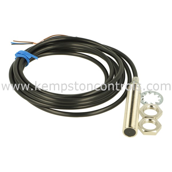 Omron E2E-X4B1TL12 2M OMRON INDUCTIVE SENSOR, M12, 4MM RANGE FLUSH, PNP NO, 2M CABLE, IO-LINK ...