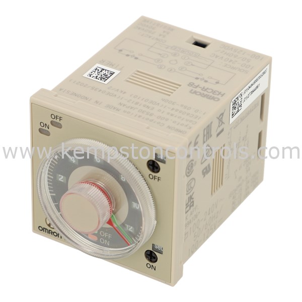 Omron H3CRF8AC100240D OMRON TIMER, 8-PIN, 1/16DIN (48 X 48MM), TWIN ...