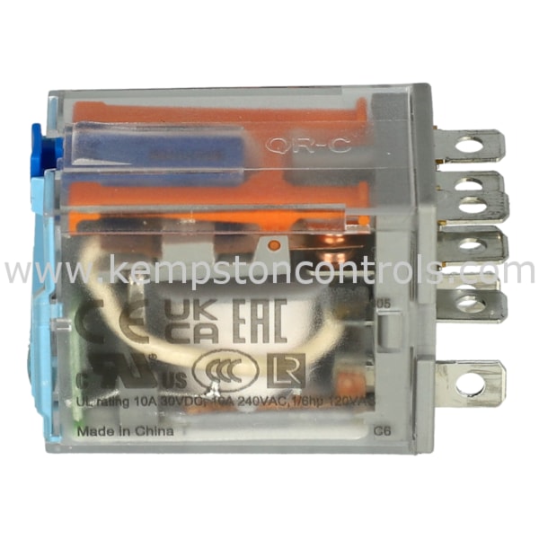 Releco C7-A20X 24VDC RELECO PLUG-IN RELAY, 8-PIN, 10A SWITCHING, 240VAC, 24VDC COIL, DPDT ...