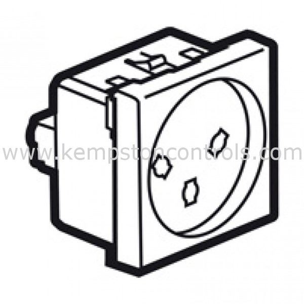 Legrand 572124 LEGRAND SOCKET ARTEOR, ISRAELI TYPE OUTLET, 2P+E ...