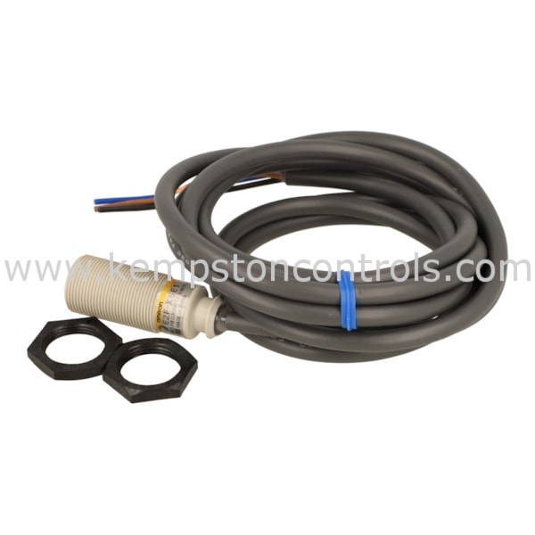 Omron E2F-X5E1 2M OMRON INDUCTIVE SENSOR, M18, 5MM RANGE FLUSH, NPN NO ...