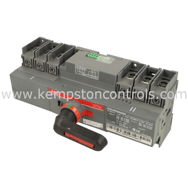 ABB OTM63F3CMA230V ABB 63A 3P MOTORISED CHANGEOVER SWITCH 230V ...