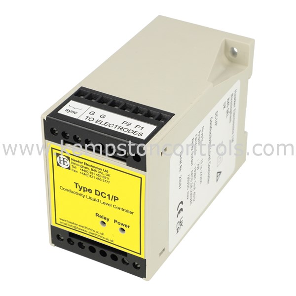 Hawker DC1/P HAWKER DINRAIL LEVEL CONTROLLER FOR HIGH/LOW OR 2 LEVELS ...