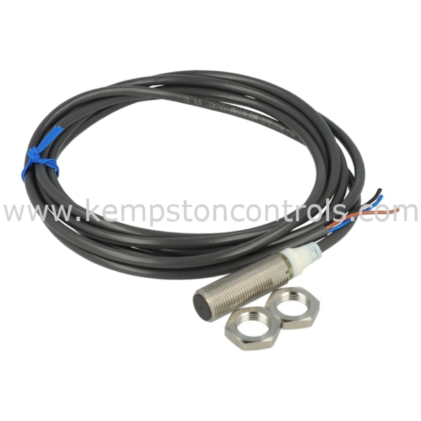Omron E2A-S12KS04-WP-C1 2M OMRON PROXIMITY SENSOR, INDUCTIVE, STAINLESS STEEL | Kempston Controls