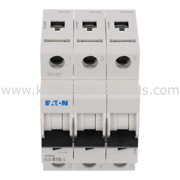 Eaton Moeller FAZ6-B16/3 MOELLER MCB 10KA 16A TYPE B 239113 | Kempston ...