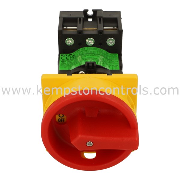 Eaton Moeller P1-32/V/SVB MOELLER MAIN SWITCH, 32A, REAR MOUNTING, 3 ...