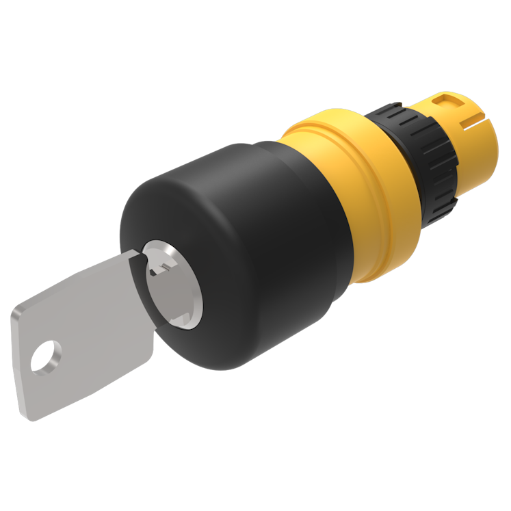 EAO 61-5441.0/KA EAO SWITCH EMERGENCY-STOP-ACTUATOR UNLOCKING TO KEY ...