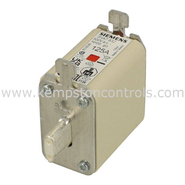 Siemens 3NA7832 SIEMENS LV HRC FUSE SIZE 00 125A | Kempston Controls