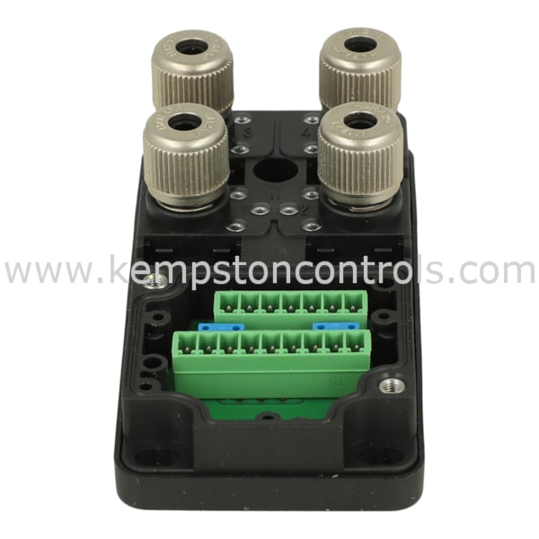 MURR 4927114 MURR PASSIVE-DI0° PLASTIC,4XM12,HARAX,CON. CAP WITH POTENT ...