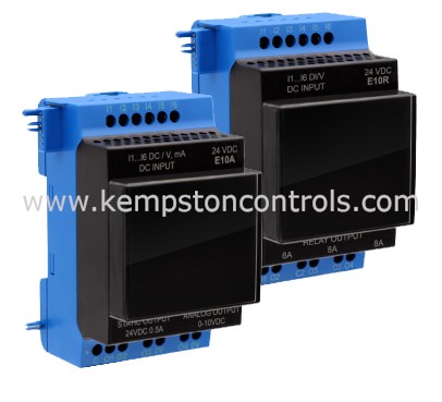 Crouzet 88982113 CROUZET LOGIC CONTROLLEREM4 E10, 24VDC, GLOSS BLACK ...